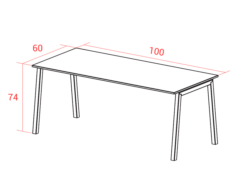 Bureau individuel Pop Ace | bureau individuel pour home office télétravail