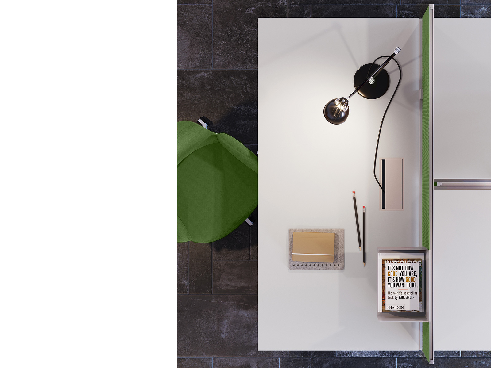 Bureau bench 4 personnes Pop Easy | bureau partagé 4 personnes avec ...