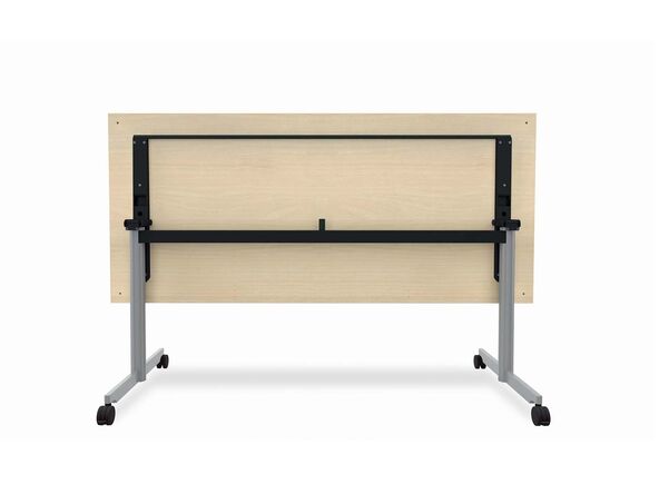 Table rabattable Fly sur roulettes | table polyvalente sur roulettes ...